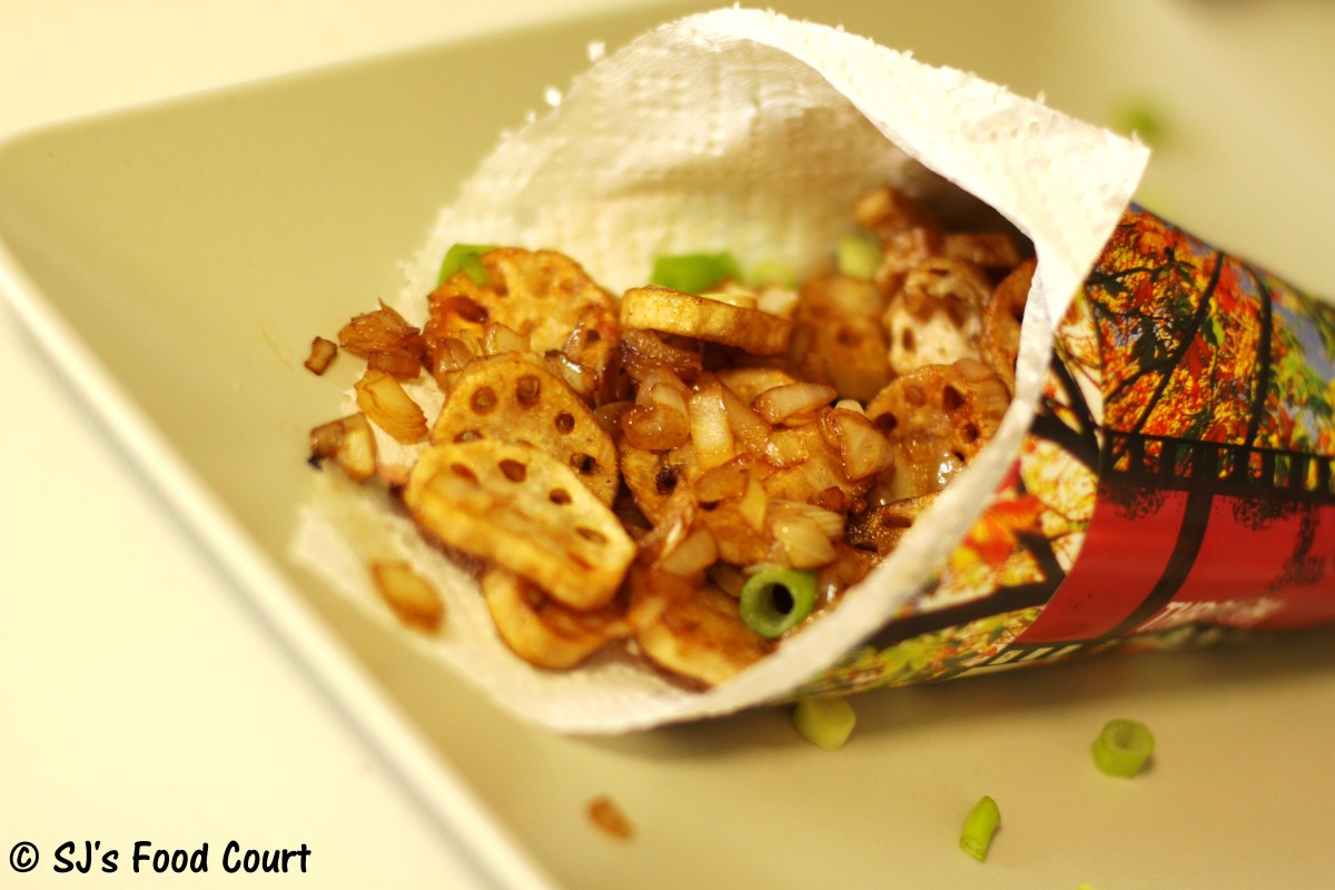 Soy-glazed Renkon Chips | Cooking with SJ