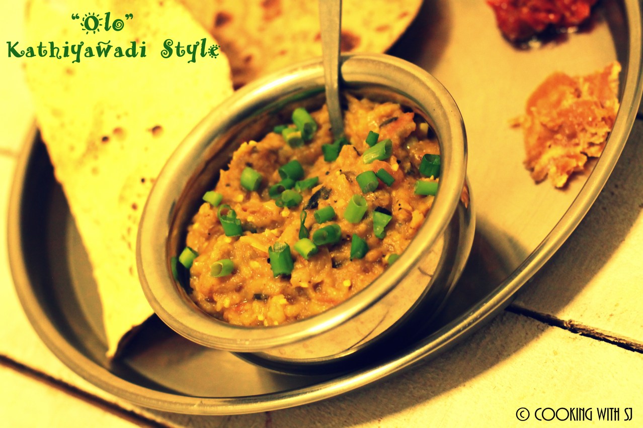 Ringan no Olo – Kathiyawadi Style | Cooking with SJ
