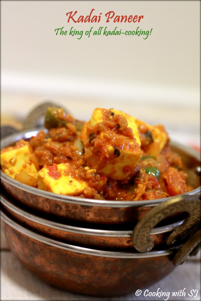Kadai Paneer | Cooking with SJ
